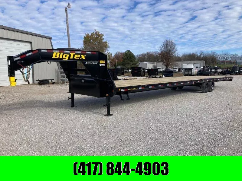 2025 Big Tex 102X40 TANDEM 17.5K GN STRAIGHT DECK W/ SLIDE IN RAMPS ...
