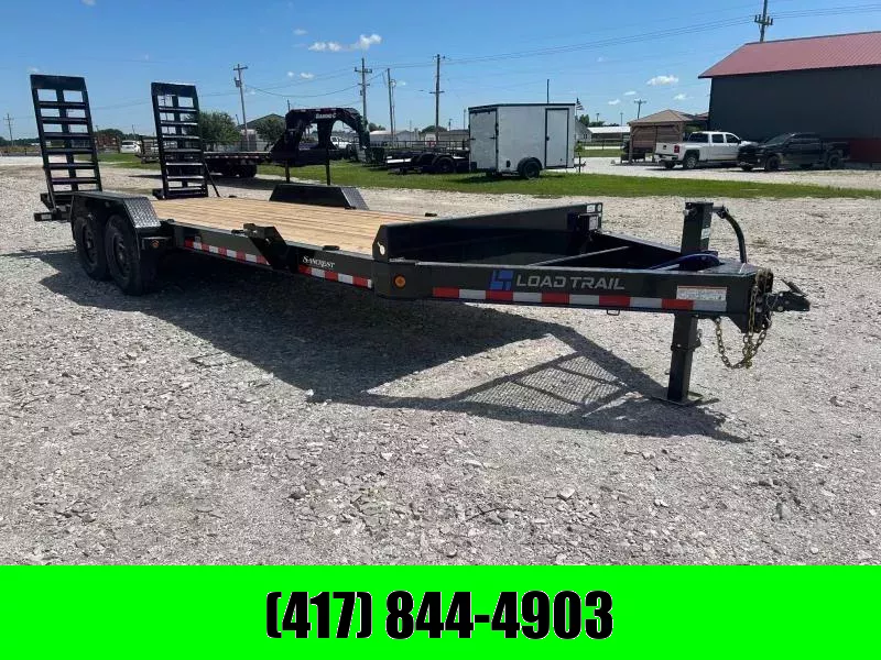 2025 Load Trail 83x22 Tandem 14K Equipment Trailer w/ 2' Dove & Standup ...