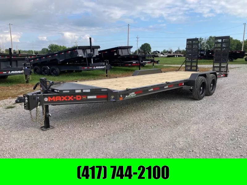 2026 MAXX-D 83x22 TANDEM 17.5K EQUIPMENT W/ STAND UP RAMPS, 2' DOVE ...