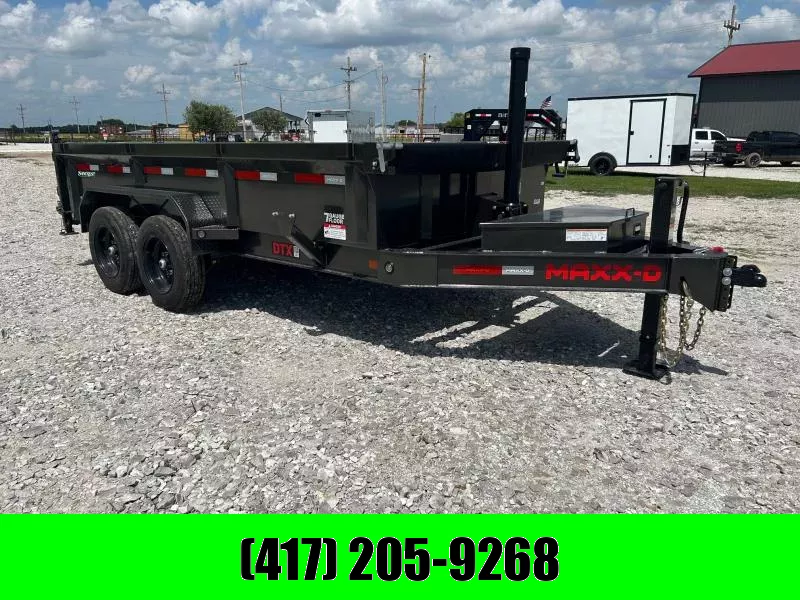 2026 MAXX-D 83x14 Tandem 17.5K Telescopic Dump w/ 7 Gauge Floor & Tuff ...