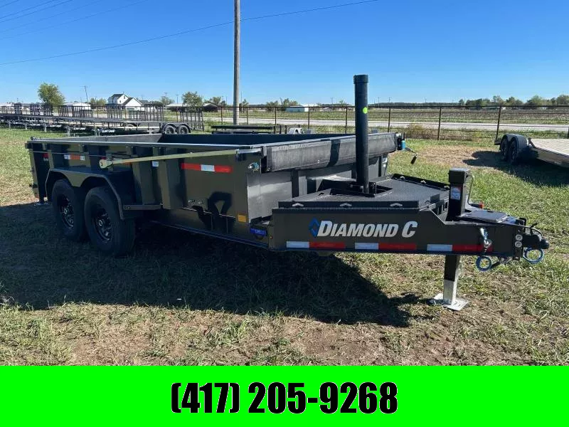 2026 Diamond C 83x14 Tandem 14.9K Telescopic Dump w/ Long Arm Tarp in ...