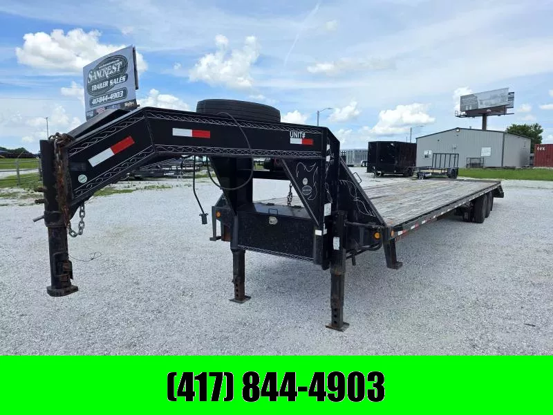 2014 Load Trail 102" x 40' Heavy Duty Gooseneck 2-12,000 lb Axles w ...