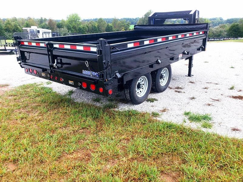 2019 Load Trail 96" x 14' Tandem Axle Gooseneck Deck Over Dump Trailer ...