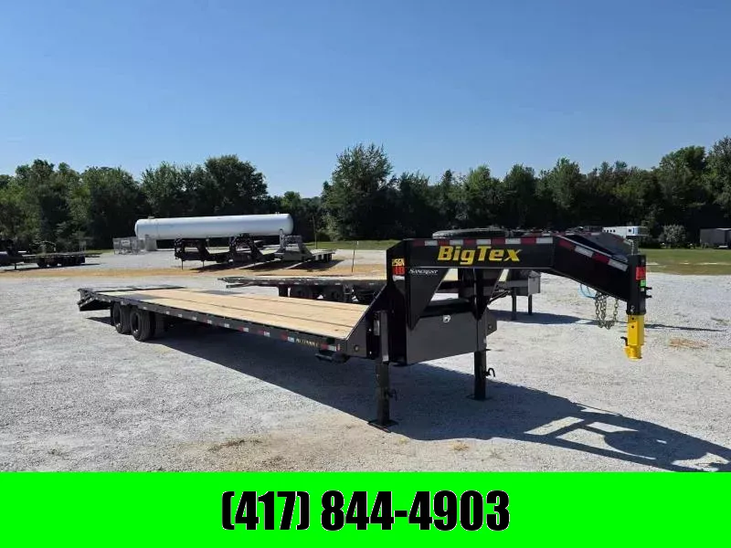 2026 Big Tex 102x40 Tandem 25.9K GN Flatbed w/ Mega Ramps, 2-Speed ...