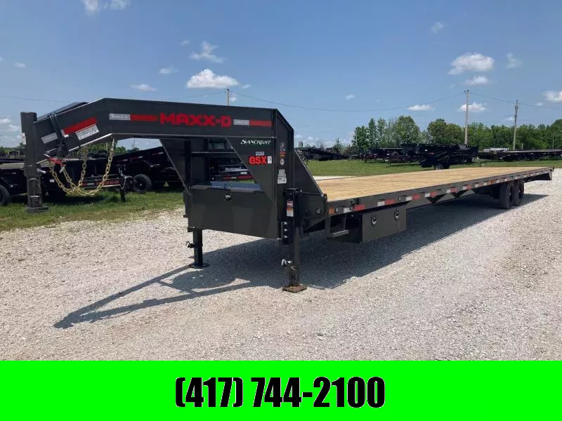 2026 MAXX-D 102X40 TANDEM 12K GN W/ SLIDE IN RAMPS, RATCHET RAIL & SIDE ...