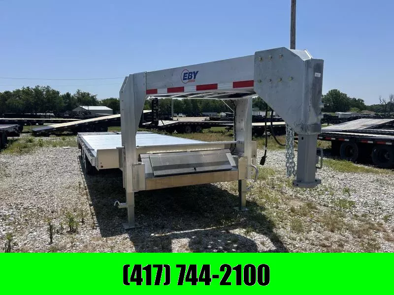 2025 EBY 2025 EBY ALUMINUM GN FLATBED 102X24'6" 2-8K AXLES Flatbed ...