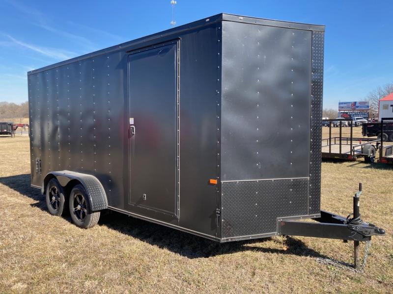 2021 Rock Solid Cargo 7x16 Tandem 7K Enclosed Cargo Trailer in Sarcoxie ...