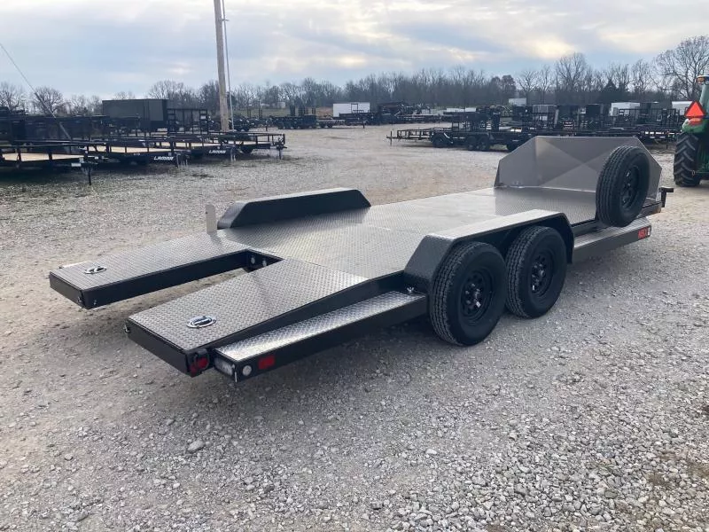 2025 MAXX-D 83X20 TANDEM 7K CARHAULER W/ STEEL FLOOR, ROCK SHIELD, TOOL ...