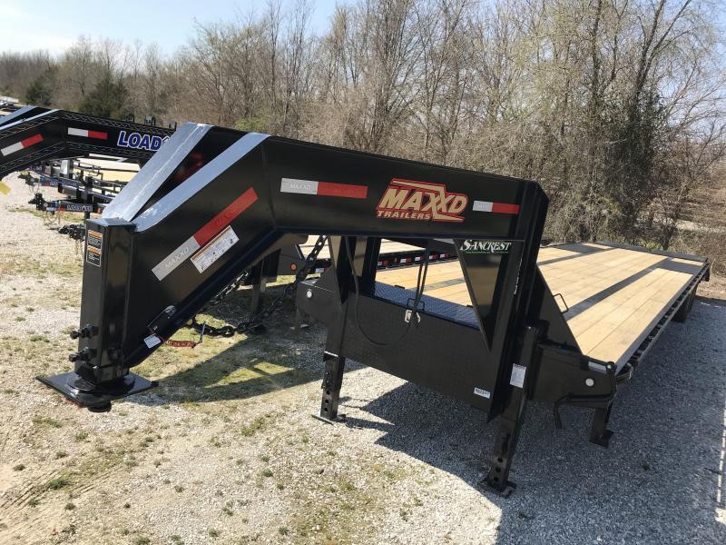 2019 MAXXD 102X40(35+5) TANDEM 40K GOOSENECK W/MAXXD OUT RAMPS | Near Me