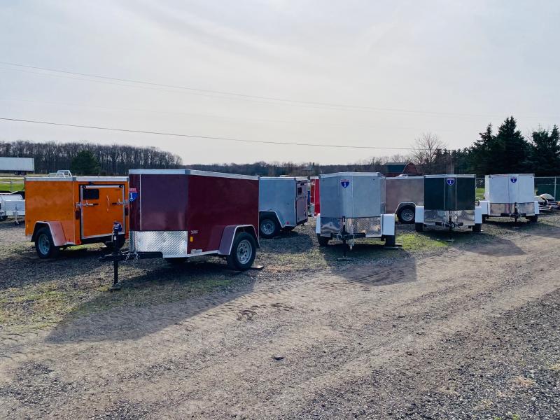 2024 Interstate 1 Trailers 4x6 Enclosed Cargo Trailer with RAMP in ...