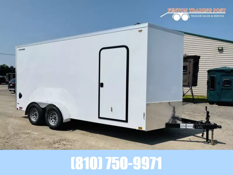 2026 Legend Trailers 7x18 Cyclone (7x16' Box + 2' V-Nose)-7X18STVTA35 ...