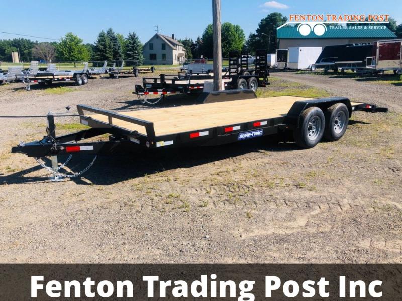 2025 Sure-Trac 7x20 10K C-Channel Car Hauler-ST8220CHW-B-100 in Fenton ...