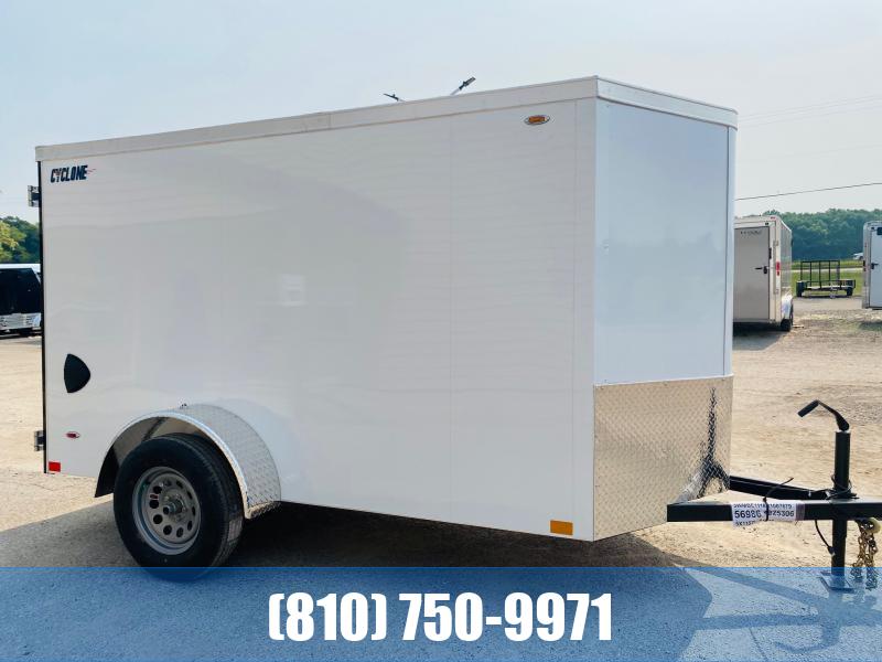 2024 Legend 5x11 (10' Box + 1' V-Nose) Cyclone Enclosed Cargo Trailer ...