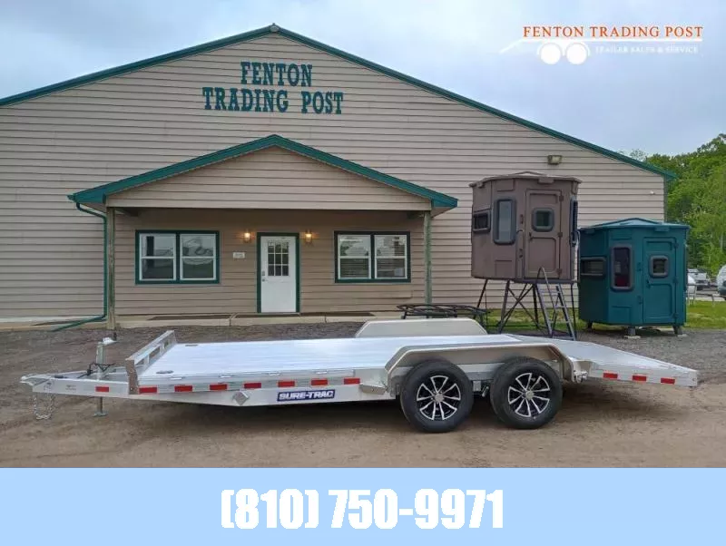 2025 Sure-Trac 7x18 7K Aluminum Car Hauler-ST8218CHW-A-070 in Fenton ...