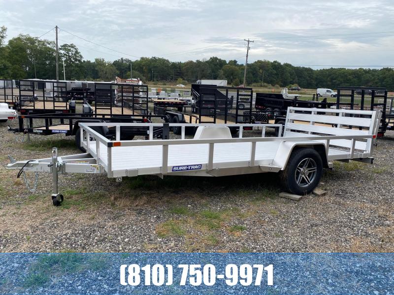 2022 Sure-Trac 7x14 Aluminum Tube Top Utility Trailer in Fenton, MI ...