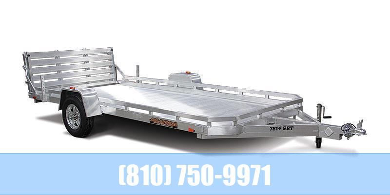 2023 Aluma 7814ST Utility Trailer with Bi-Fold Tailgate in Fenton, MI ...