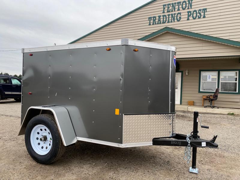 2024 Interstate 1 Trailers 4x6 Enclosed Cargo Trailer with RAMP in ...