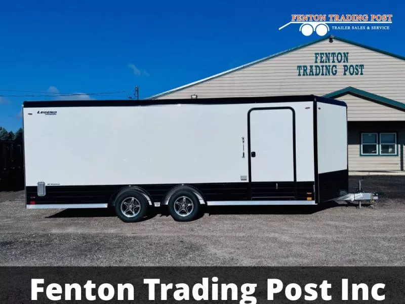 2025 Legend Trailers 8x24 Deluxe Snow (8x20' Box + 4' V-Nose ...