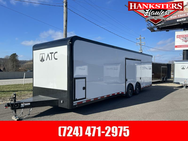 2024 ATC ROM 550 28' Enclosed Car Trailer | Trailer Trader