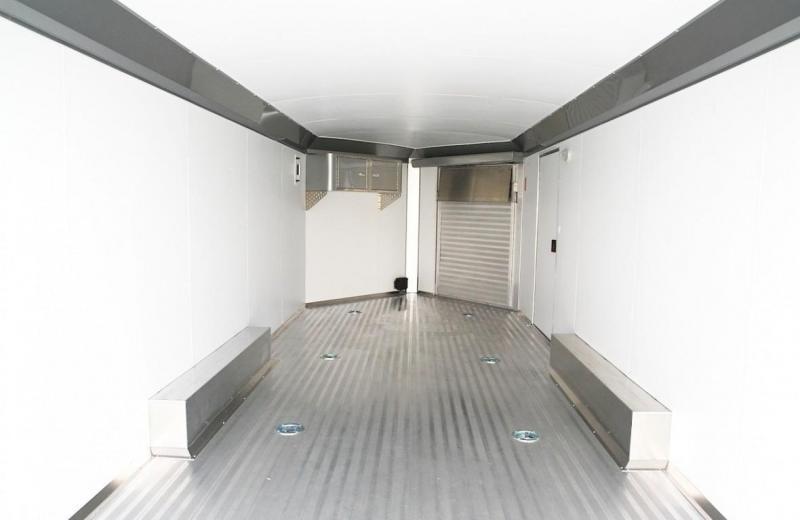 20+5 wedge Aluminum Combo Enclosed Cargo Carhauler Trailer w/Dual Ramps ...