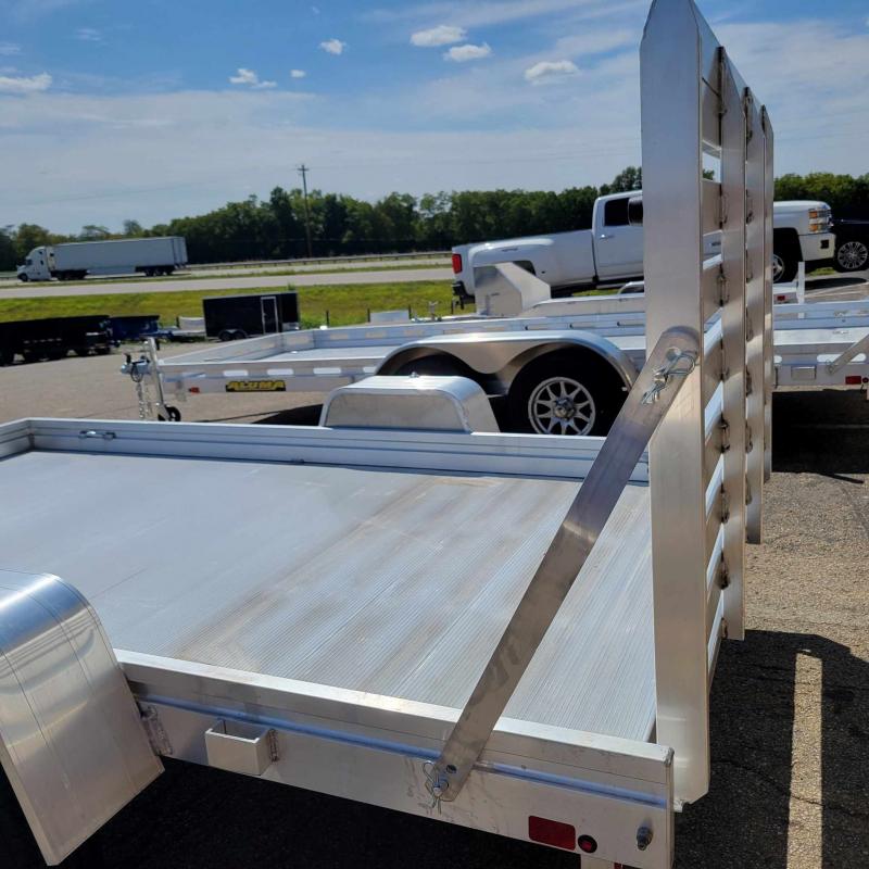 2025 Aluma 68" x 10' Heavy Duty-Single Axle- Ramp Gate Utility Trailer ...