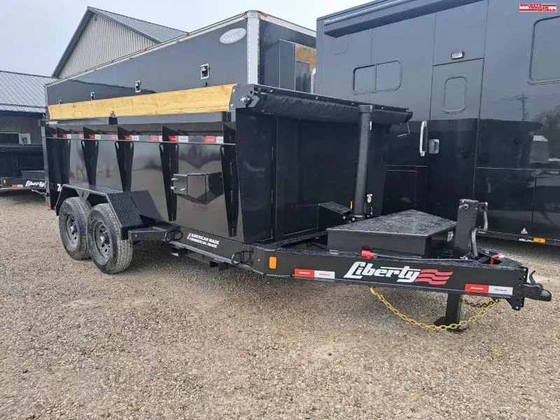 (8387) Liberty LD 14k 83"x 14' HS Telescopic Dump Trailer in Frankfort ...