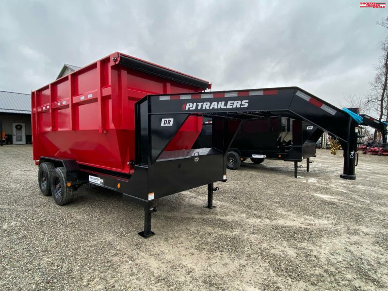 PJ Trailers DR Rollster GN 8K Axles w/ Bin Bundle in Frankfort, OH ...