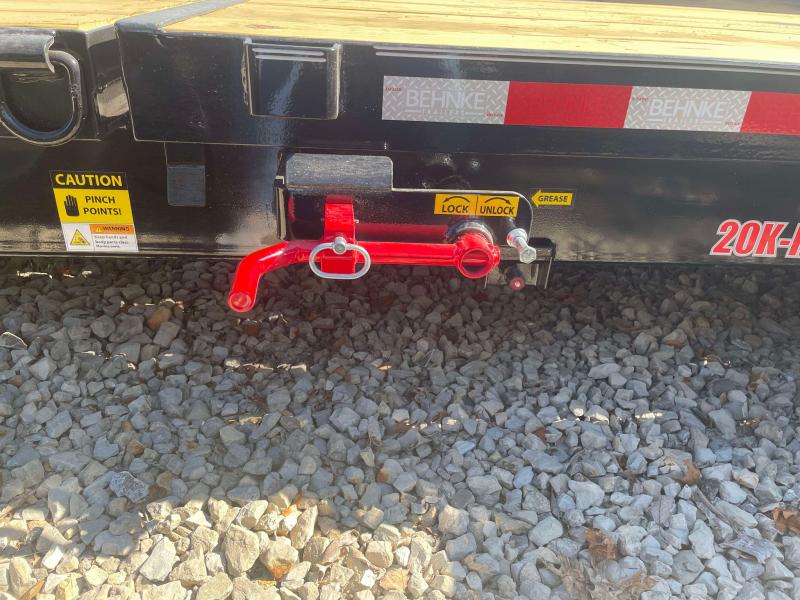 2025 Behnke 83" x 22' Tilt 20K GVW TBCT2020ET Equipment / Tilt Trailer ...