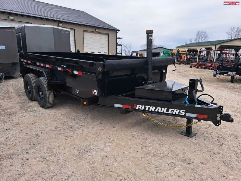 2025 PJ Trailers DT 83"x14' Telescopic Dump Trailer in Frankfort, OH | Trailer Trader