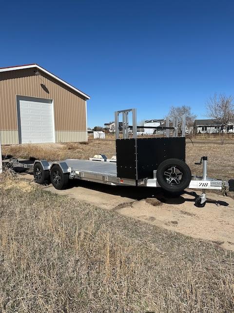 2022 Timpte 718 Aluminum Open Bed Car Hauler with Battery Powered Self ...