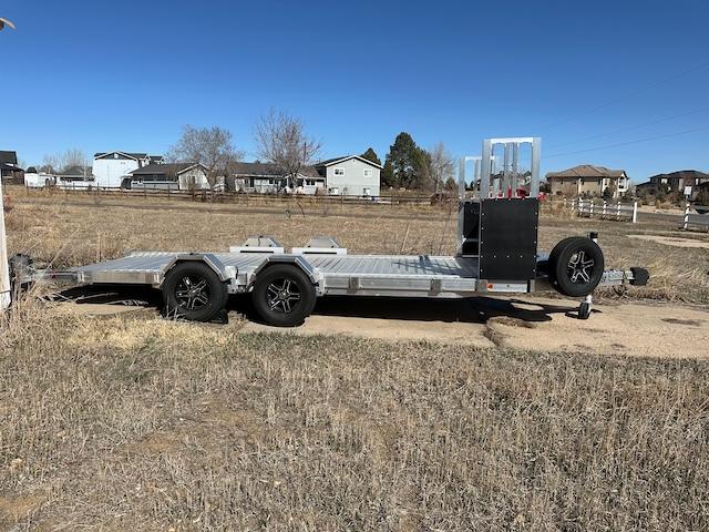 2022 Timpte 718 Aluminum Open Bed Car Hauler with Battery Powered Self ...