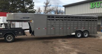 2021 Titan Trailers 24' Stock Combo Livestock Trailer | Near Me ...