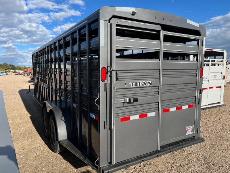 2024 Titan Trailers 24' Standard Stock Livestock Trailer in Scottsbluff ...