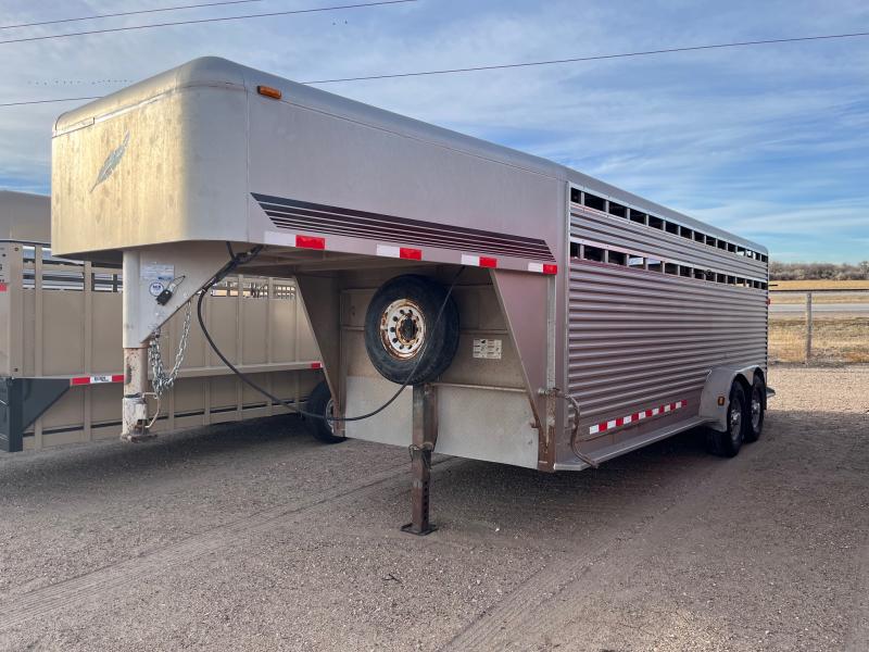 2005 Featherlite 20' Steel Stock Trailer in Scottsbluff, NE | Trailer Trader