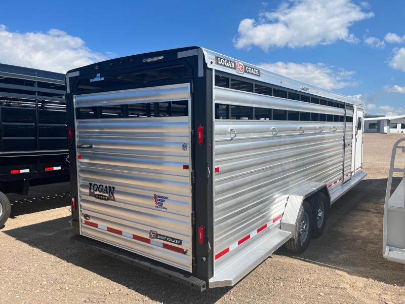 2024 Logan Coach Trailers 26' w/Dual Man Doors Stock Combo Trailer in ...