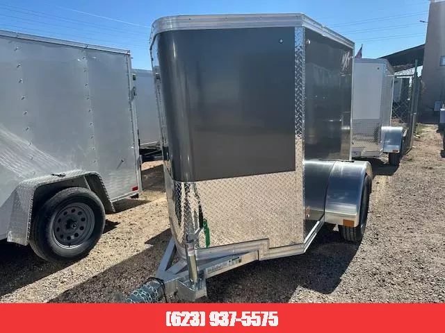 2025 ALCOM 06X4 All Aluminum Enclosed, Charcoal, RD/SD Cargo / Enclosed ...