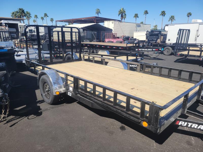 2025 PJ Trailers 14'x83" Single Axle Channel Utility Equipment Trailer ...
