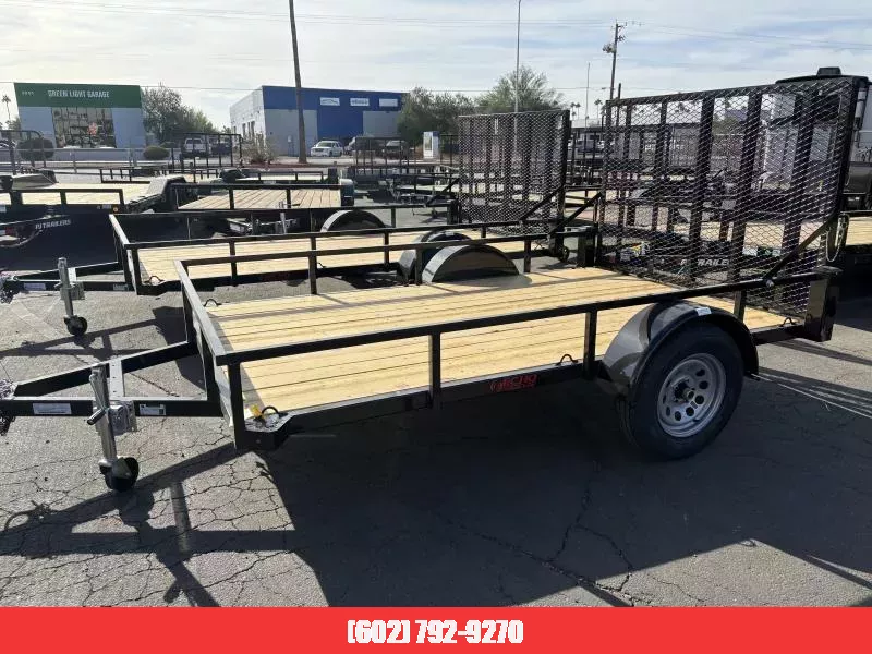 2025 Echo Trailers 10X7 Echo Advantage Wood Deck Single Axle Equipment ...