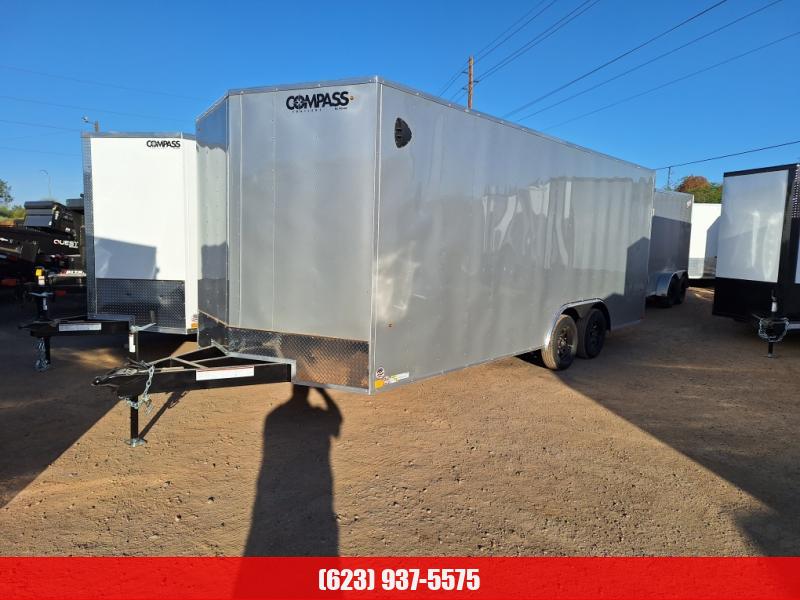 2025 Compass 20X8.5 Indigo DLX FT, 7K, 6" Xtra Hght, D-Ring, Silver, RD ...