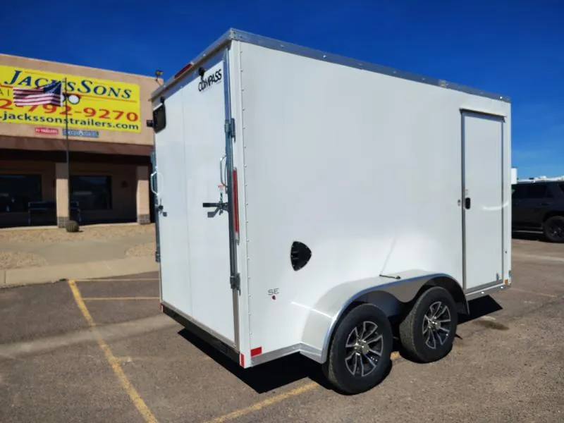 2026 Compass 12x6 Jasper SE, 7K GVWR, Ramp Door Cargo / Enclosed ...