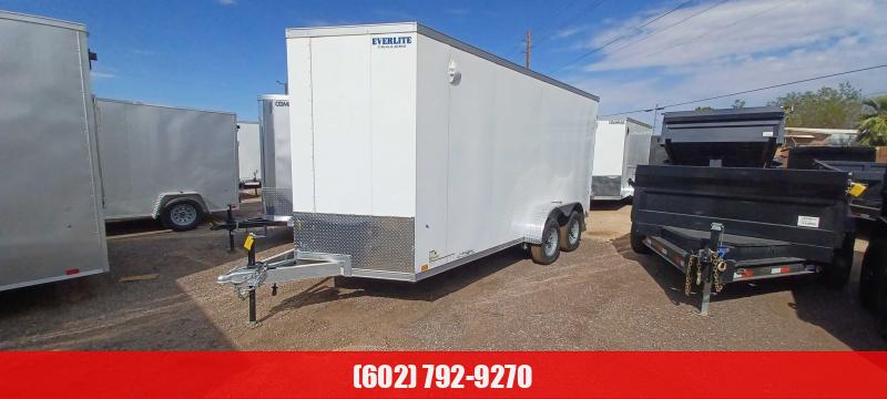 2023 EverLite Inc. 7 X 16 ALUMINUM FRAME Cargo / Enclosed Trailer in ...
