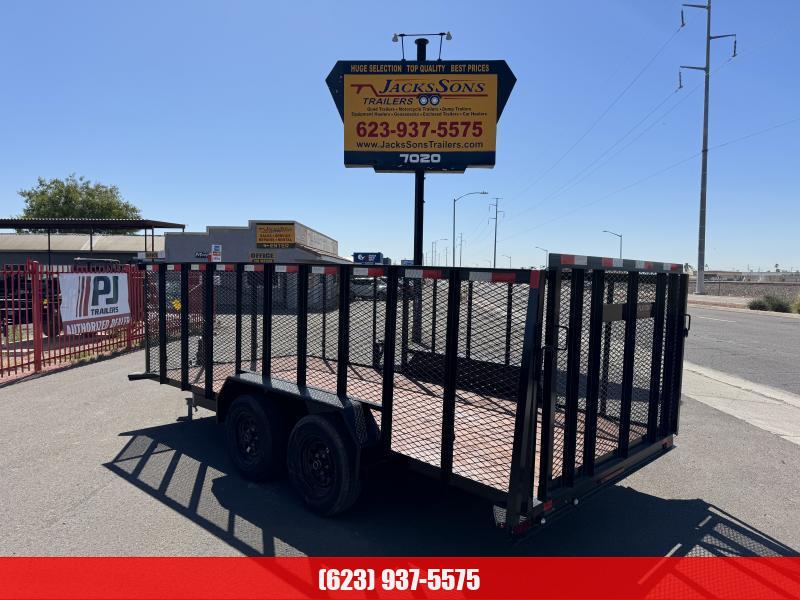 2025 Country Trailers 16X83 Tandem Axle Utility, 4' Expanded Metal ...