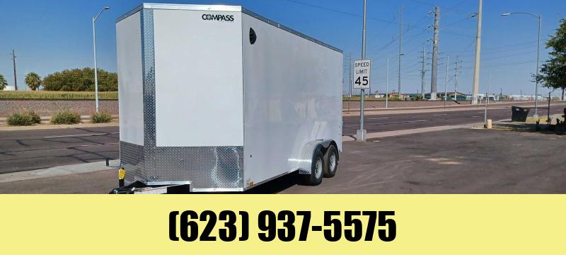 2023 Compass 7.5x14 Cargo / Enclosed Trailer | Flatbed, Dump, Utility ...