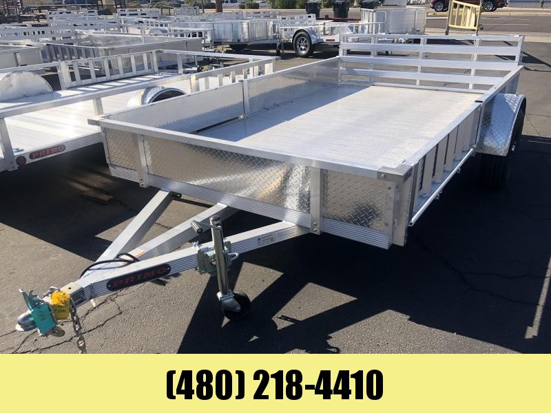 2023 Primo 12X82 Single Axle ATV Trailer - Side loading ATV ramps ...