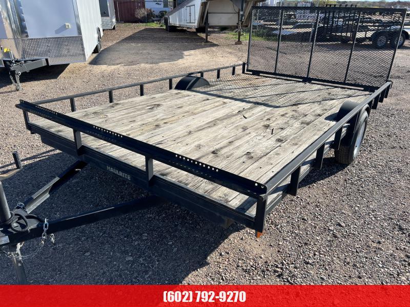 2008 Haul-Rite Trailers 14' x 102" Deckover Utility Trailer in New ...