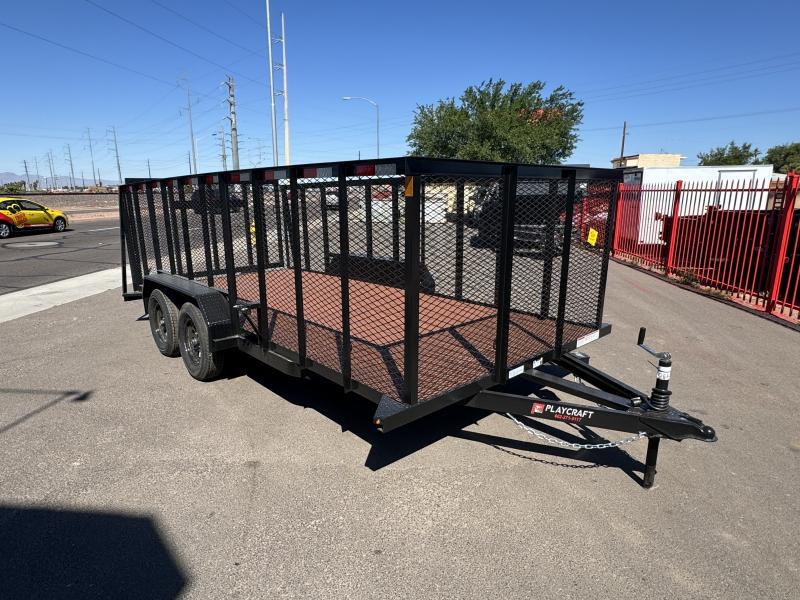 2025 Country Trailers 16X83 Tandem Axle Utility, 4' Expanded Metal ...