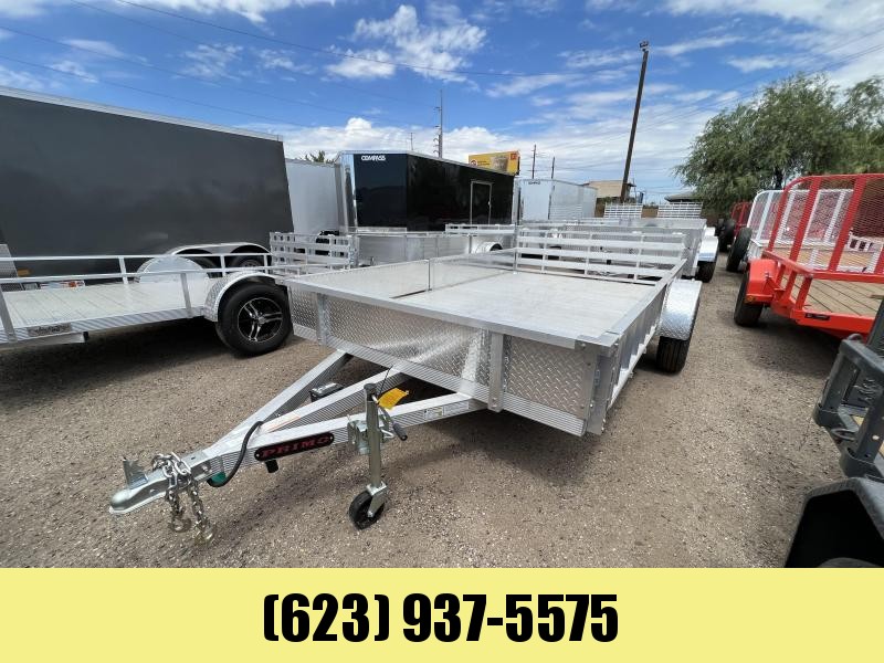 2023 Primo 12X82 Single Axle ATV Trailer - Side loading ATV ramps ...
