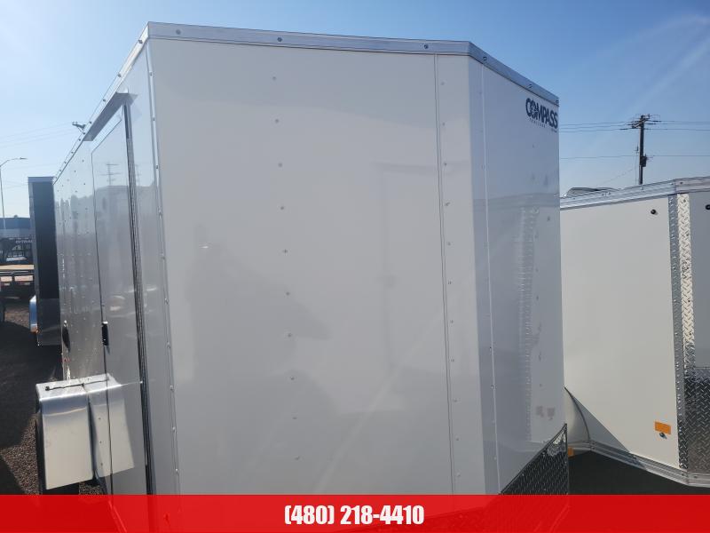 2025 Compass 12X6 Indigo DLX FT, 3.5K, White, DD Cargo / Enclosed ...
