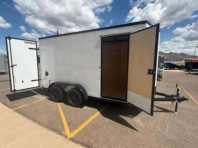 2025 Compass 14X7 Indigo DLX FT, 7K, 6" Xtra Hght, White/Black Trim, DD ...