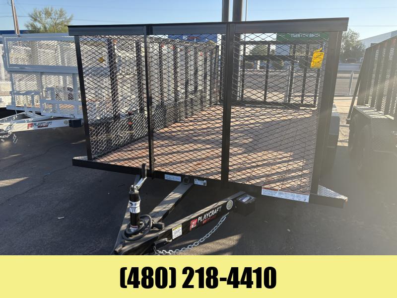 2025 Playcraft 16X83 Tandem Axle Utility, 4' Expanded Metal Sides, D ...
